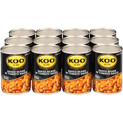 Koo Baked Beans in Tomato Sauce 12x410g
