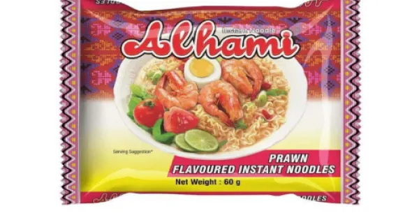 Alhami Noodles Prawn Flavour 5x60g