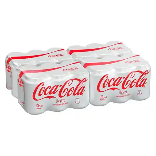 Coca-Cola Light Can 4x6x300ml