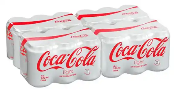 Coca-Cola Light Can 4x6x300ml