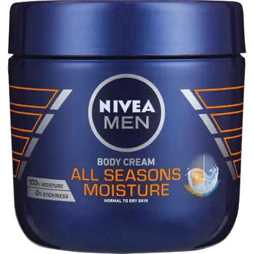 Nivea For Men Body Cream All Seasons Moisture 400ml