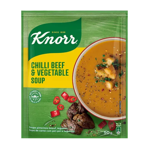 Knorr Packet Soup Chilli Beef & Vegetable 50g