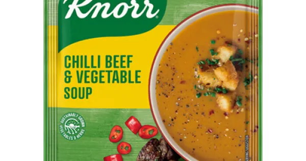 Knorr Packet Soup Chilli Beef & Vegetable 50g