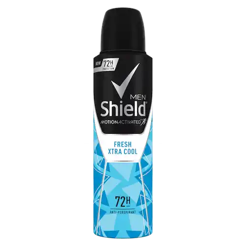 Shield Men Fresh Xtra Cool Antiperspirant Aerosol Deodorant 150ml