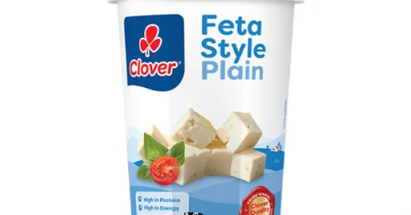 Clover Feta Plain 400g