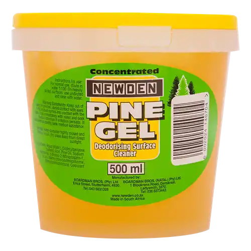 Newden Pine Gel Deodorising Surface Cleaner Yellow 500ml