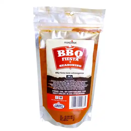 Crown National BBQ Fiesta Seasonsing Sachet 200g