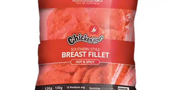 Sovereign Chicken'Tizers Crumbed Chicken Breast Burger Fillets Hot ...