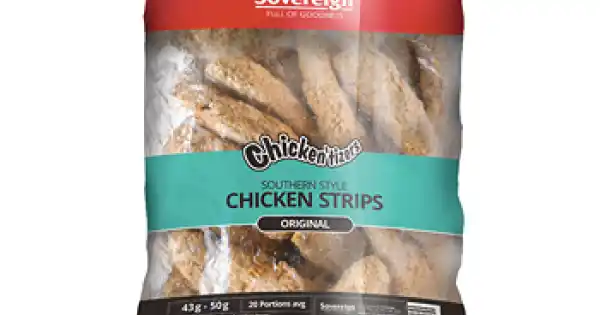 Sovereign Chicken'Tizers Chicken Strips Original 1kg