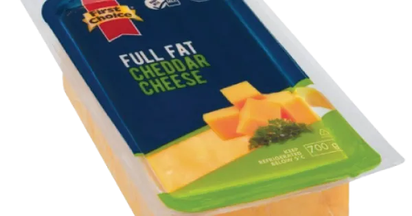 First Choice Vacuum Cheese Cheddar 700g