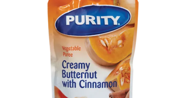 Purity Pouch Creamy Butternut & Cinnamon 110ml from 6 Months