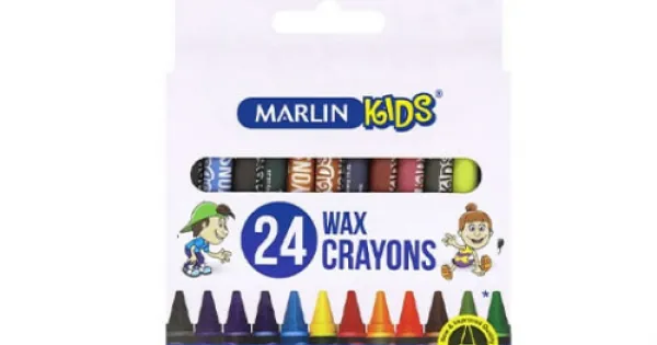 Marlin Kids Crayons 24s