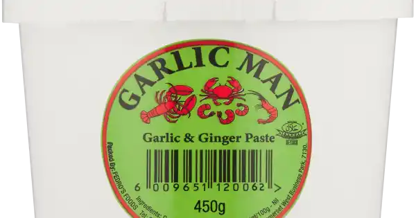 Garlic Man Garlic & Ginger Paste 450g