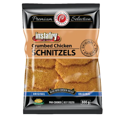 Instafry Crumbed Chicken Schnitzels 800g