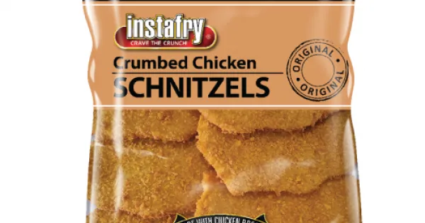 Instafry Crumbed Chicken Schnitzels 800g