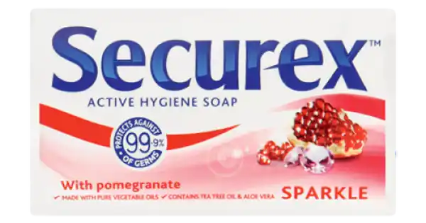 Securex Hygiene Soap Sparkle 4x175g