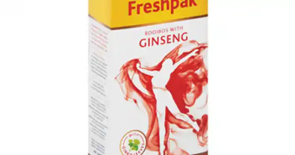 Freshpak Wellness Ginseng Rooibos Tagless Teabags 20's