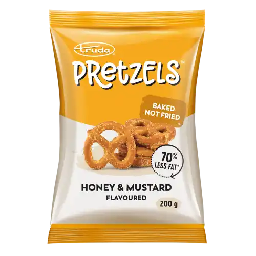 Truda Pretzels Honey & Mustard Flavoured 200g