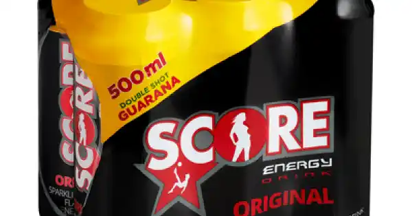 Score Energy Drink Original Guarana 6x500ml
