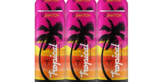 Switch Energy Drink Tropical 6x500ml