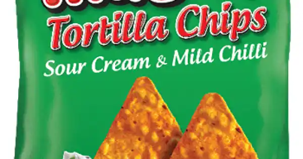Master Tortilla Chips Sour Cream & Mild Chilli 145g