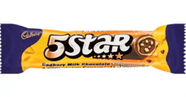 Cadbury 5 Star Chocolate Bar 48.5g