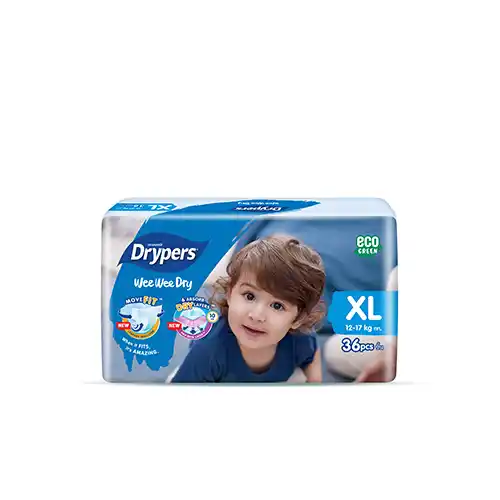 Drypers Jumbo Nappies Medium 52's